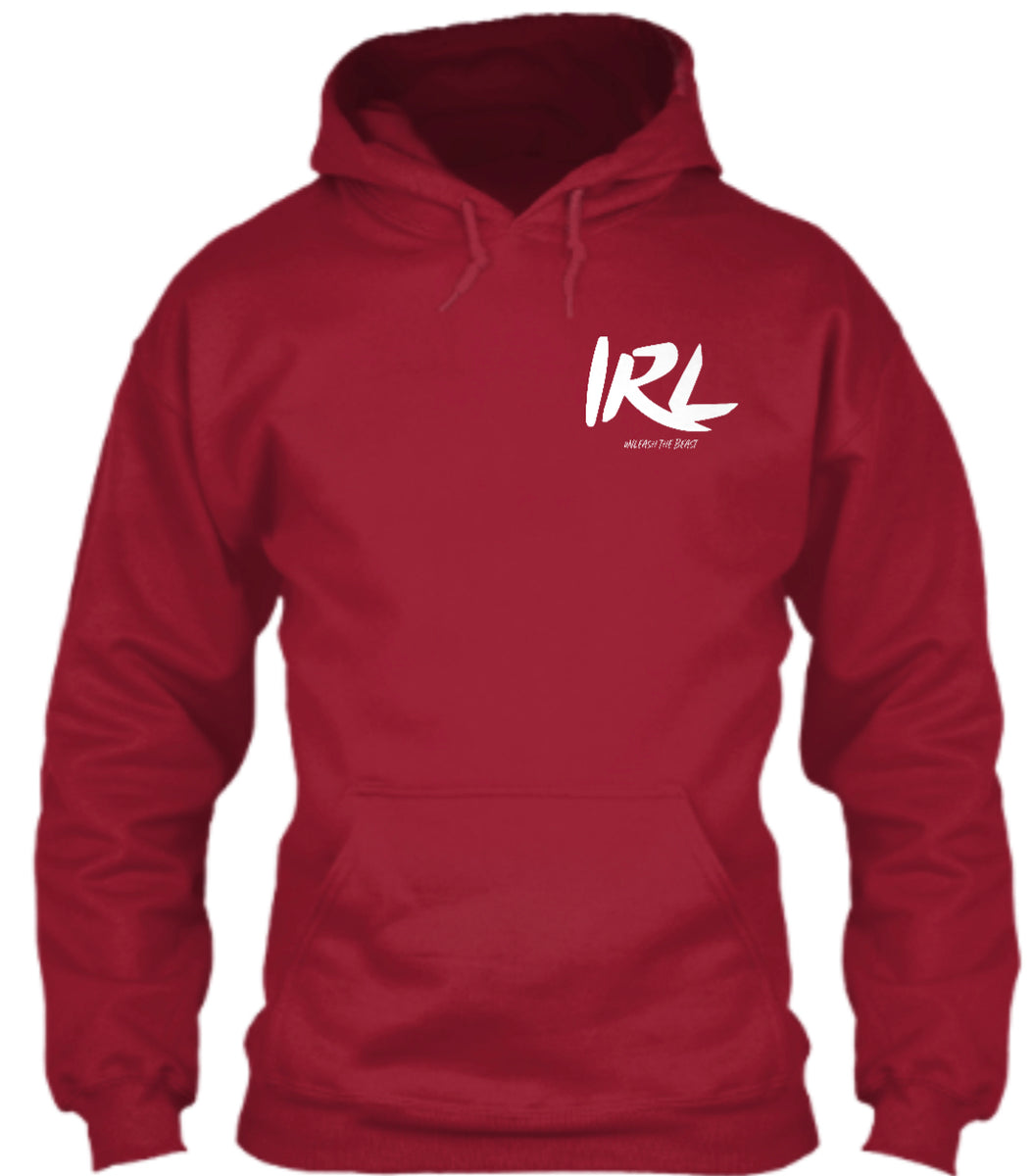 IRL RED HOODIE – IRL LLC