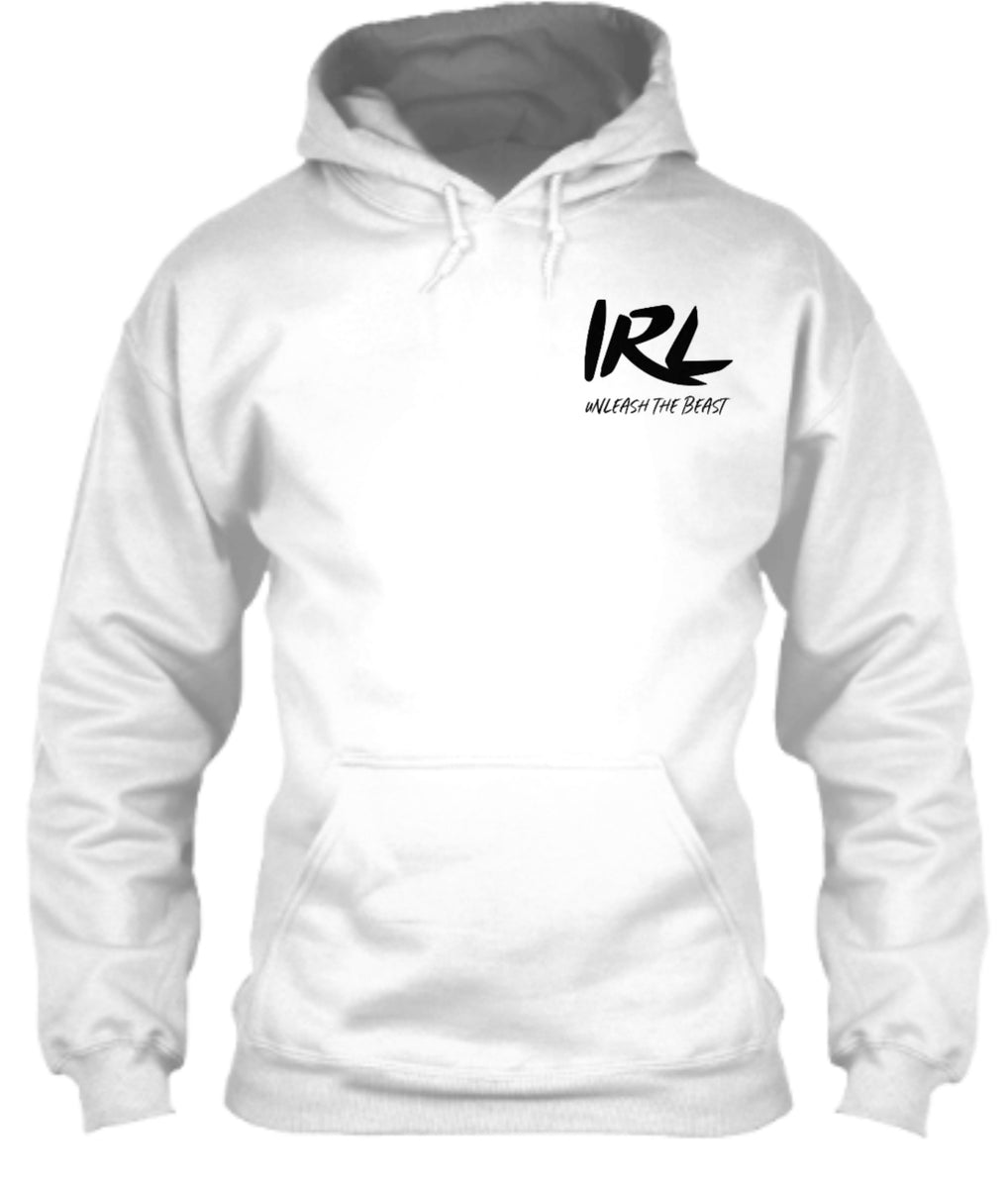 White IRL Hoodie – IRL LLC